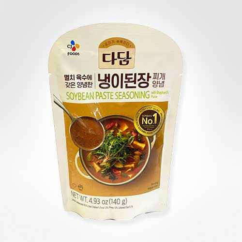 CJ DADAM SOYBEAN PASTE STEW WITH KOREAN SPRING HER 140G – Charm Market